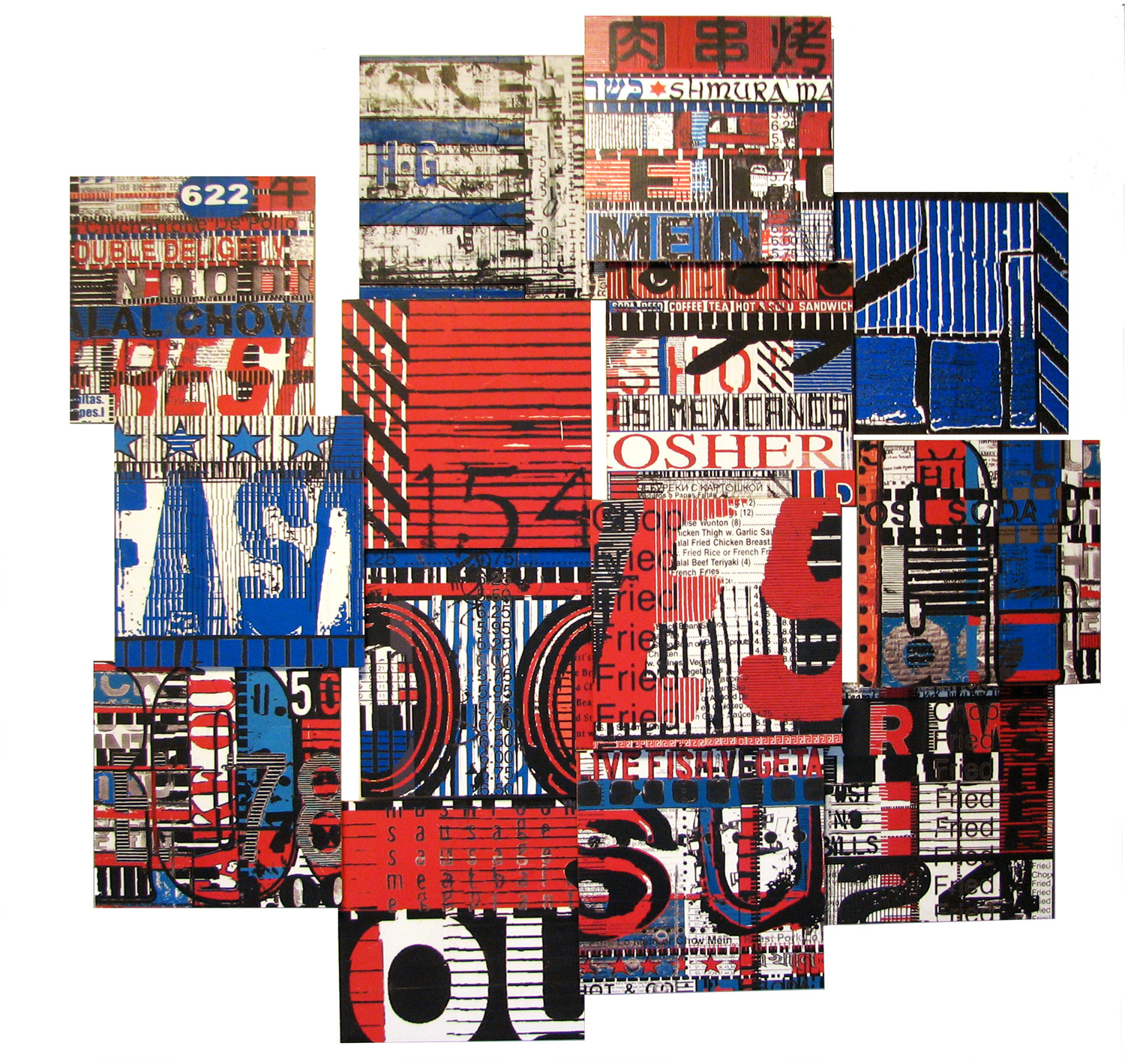 Urban Photo Collage Art | Mixto Pieces | Josh Goldstein